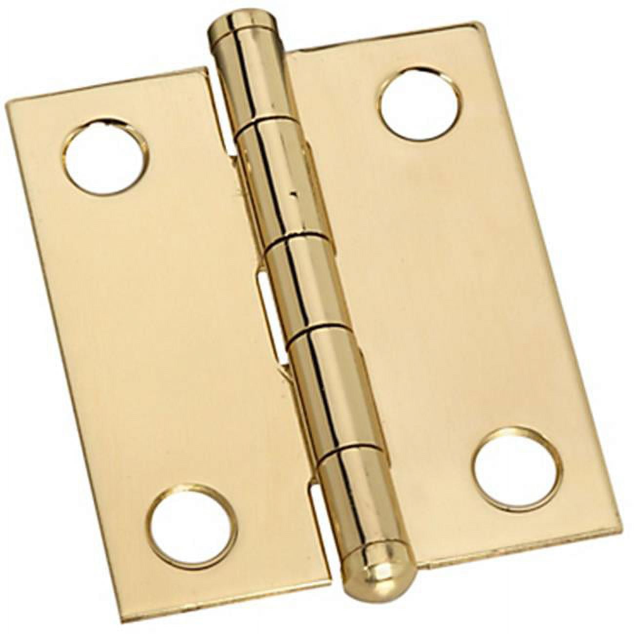 National Hardware 1-1/2 in. W X 1-1/4 in. L Brass Ball Tip Hinge 1 pk ...