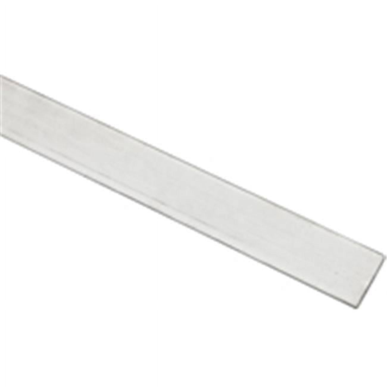 National Hardware 1" x 48" x 1/8" 4200BC Rectangular Metal Bar, Mill ...