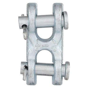 National Hardware - 3248BC 1/2" Double Clevis Link - Zinc Plated ...