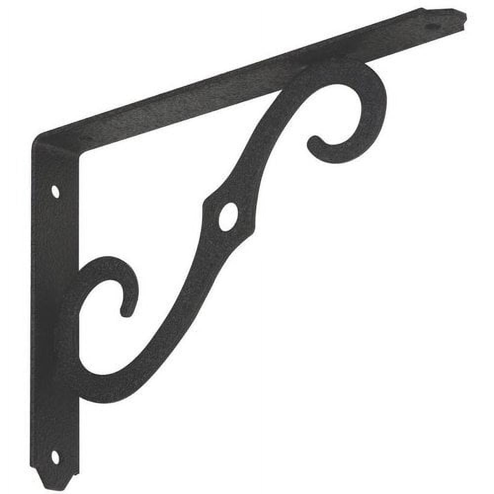 National Hardware 8x5-1/2 Blk Orn Bracket N229-427 - Walmart.com