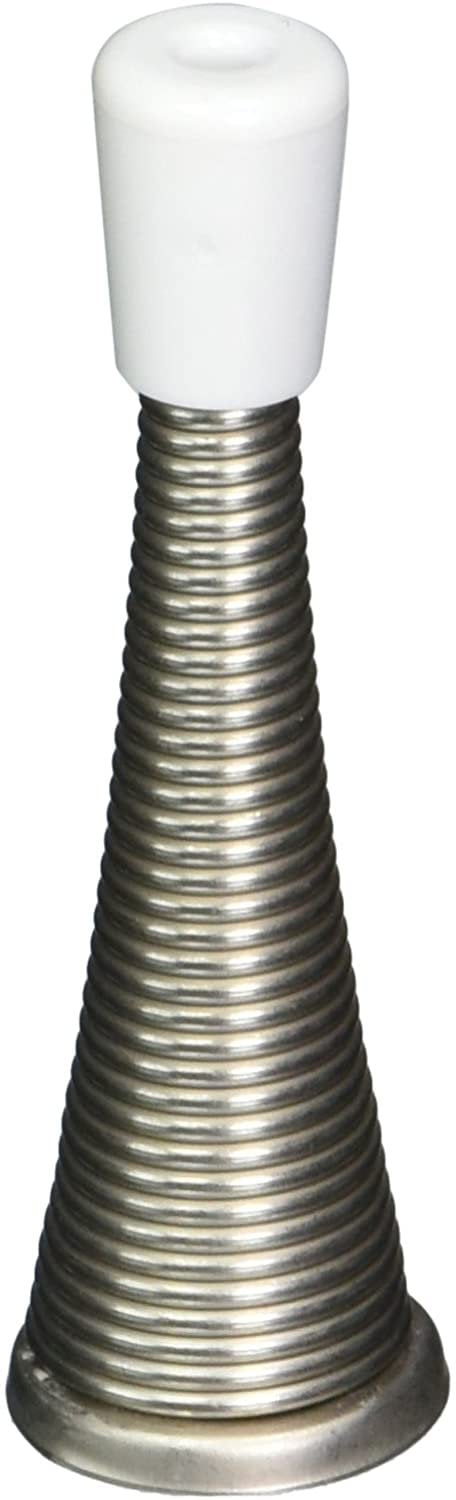 National Hardware Satin Nickel Spring Door Stop N830-157 - Walmart.com