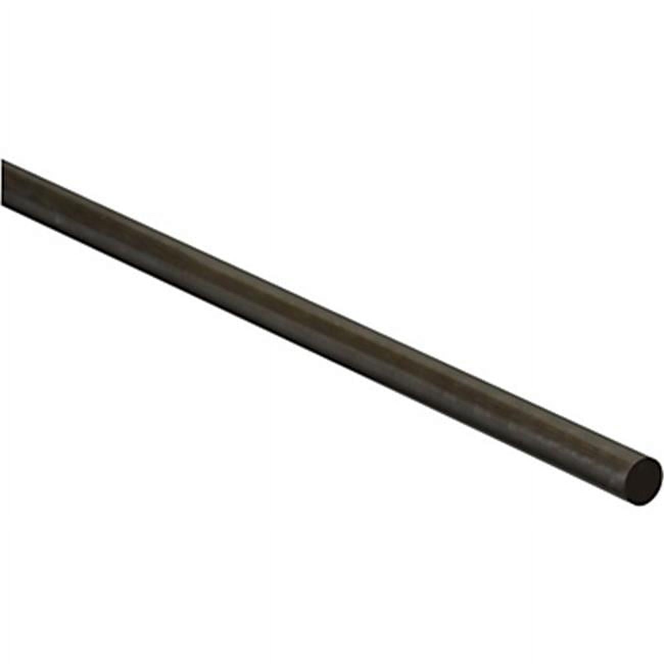 National Hardware 301192 1/2" x 36" 4055BC Smooth Metal Rod Plain Steel ...