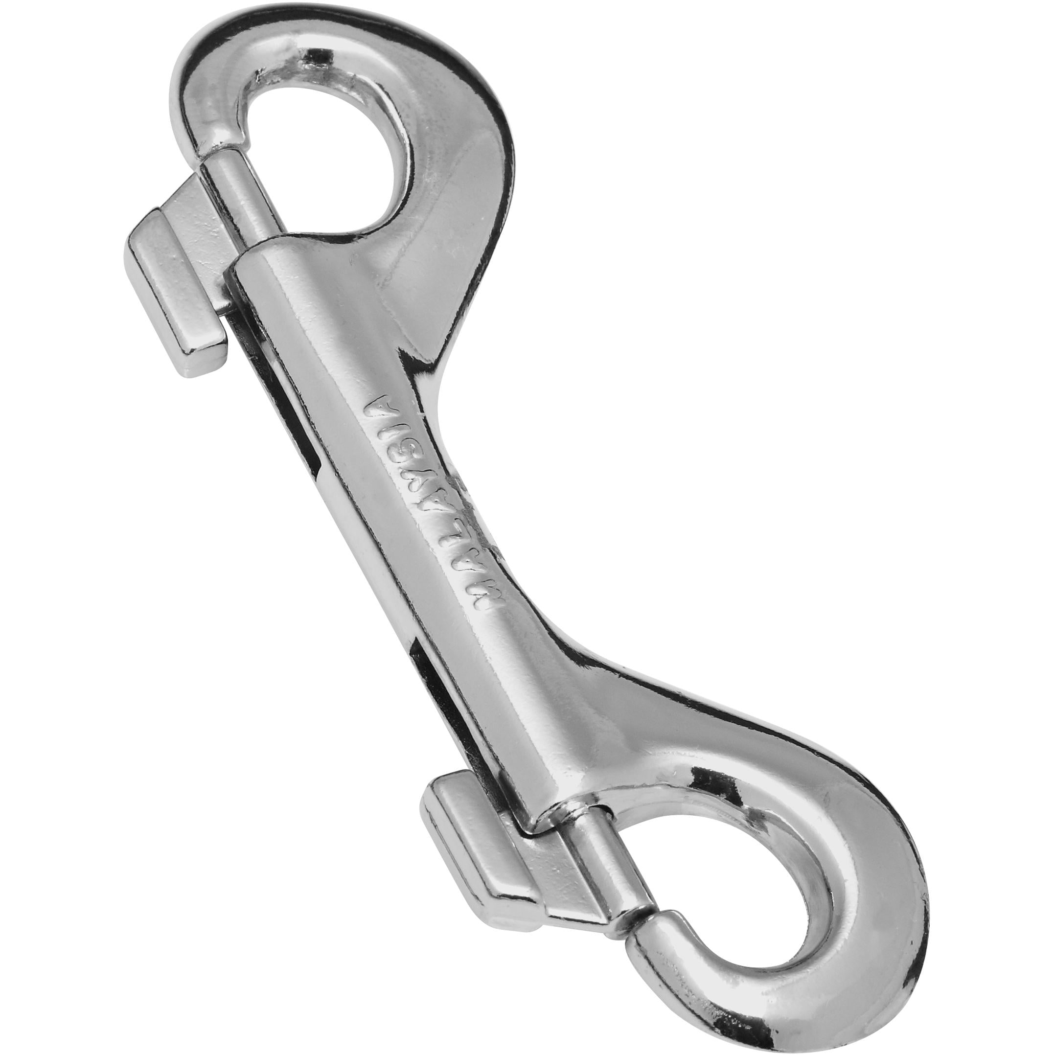 National Hardware - 3032BC 3-15/16" Double Bolt Snap - Nickel - Walmart.com