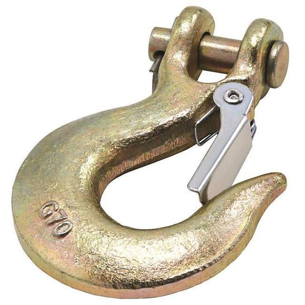 National Hardware - 3256BC 5/16" Clevis Slip Hook with Latch - Yellow ...