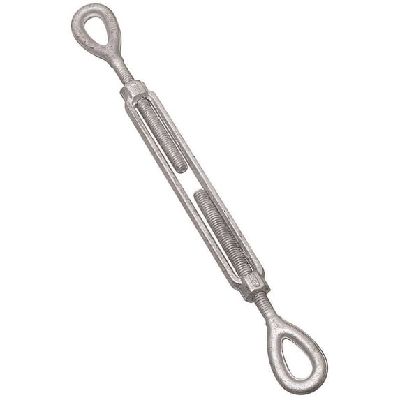 National Hardware - 3270BC 3/8" X 6" Eye / Eye Turnbuckle - Galvanized ...