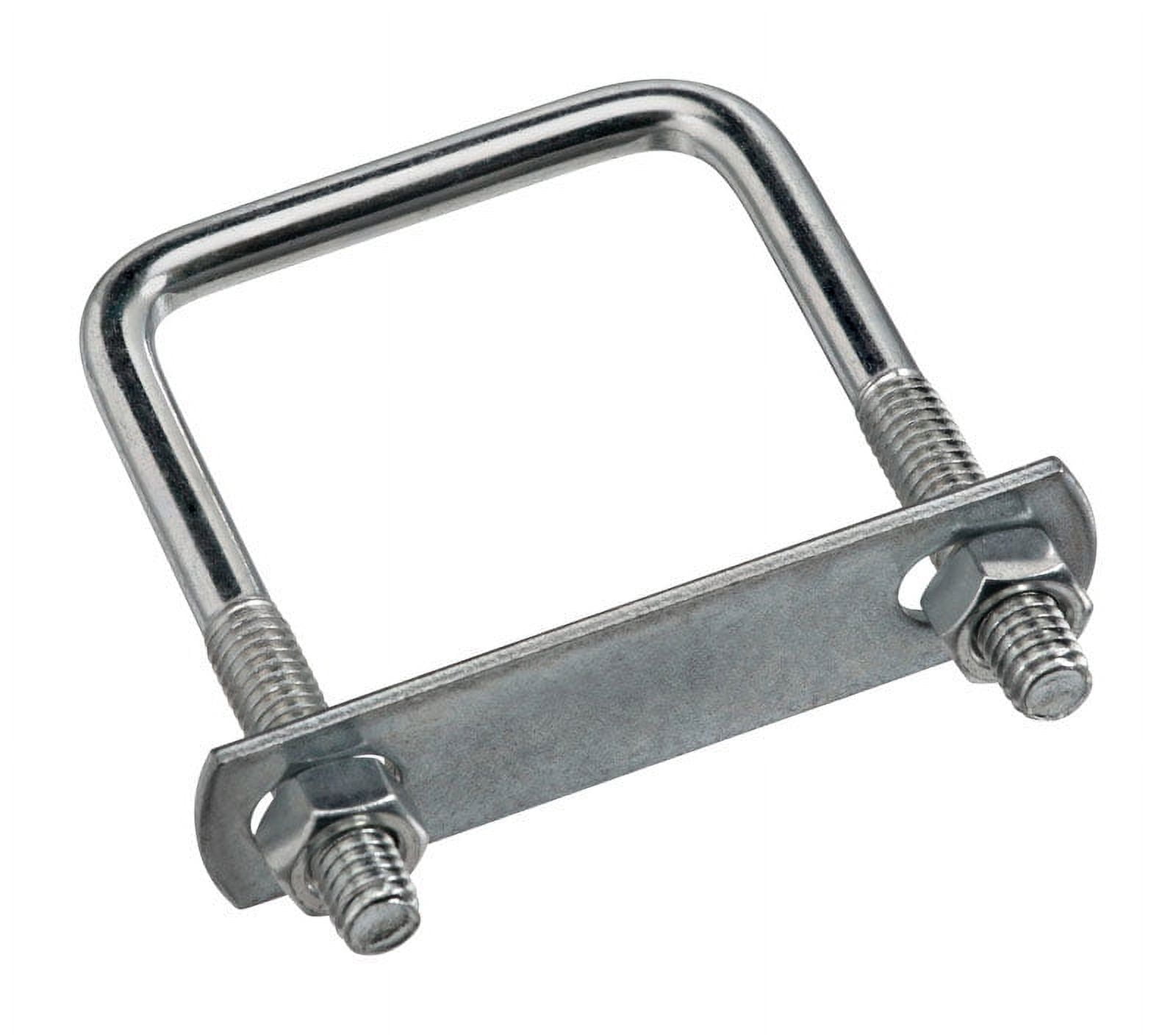 National Hardware N222-356 2192BC Square U Bolt in Zinc plated ...