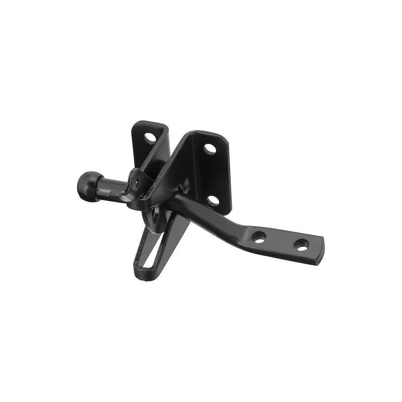 National Hardware - BPB21 Automatic Gate Latch - Black - Walmart.com