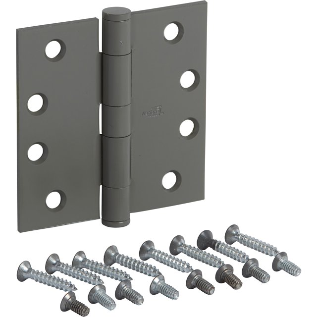 National Hardware - F179 4" SQR Standard Weight Template Hinge - Prime ...