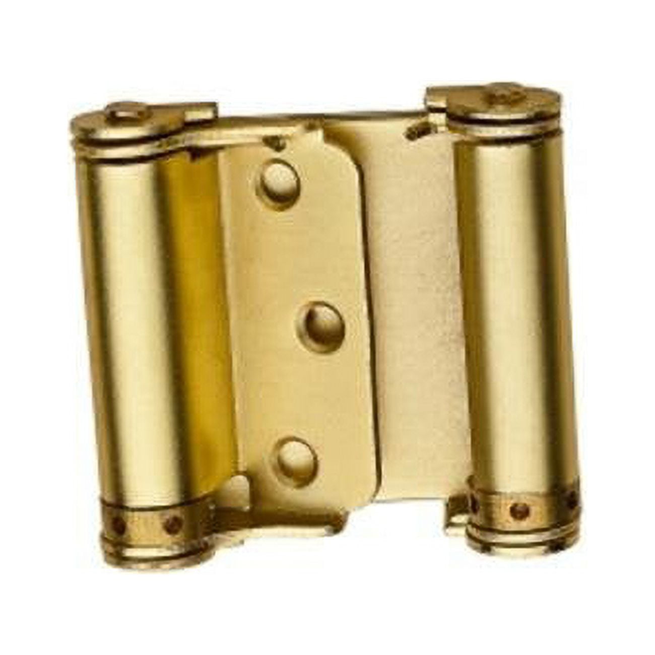 National Hardware N100-049 3" Satin Brass Double-Acting Spring Hinge ...