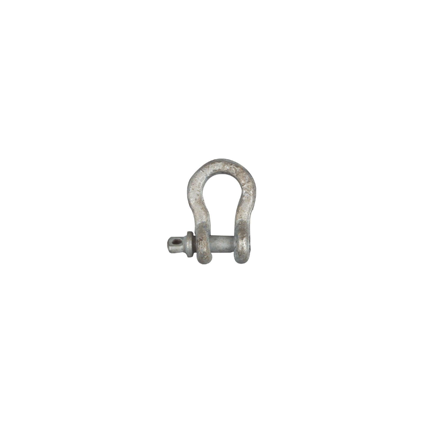 National Hardware N100-268 Anchor Shackle, Galvanized Steel, 1/4 In ...