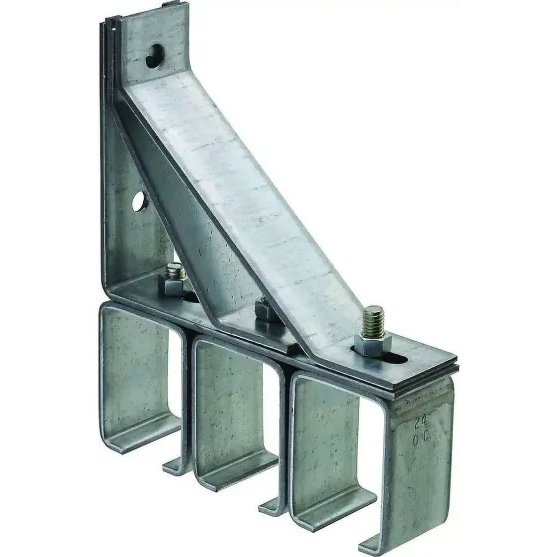 National Hardware N104-554 Triple Box Rail Bracket Galvanized Steel ...