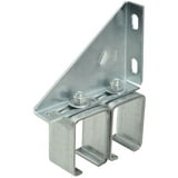 National Hardware Double Box Rail Bracket, Galvanized Steel, Adjustable ...