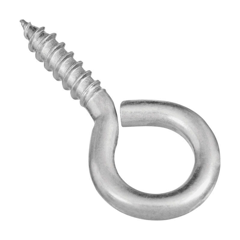 National Hardware N119-198 V2014 Large Screw Eye, Steel, #4, 2-3/16 ...