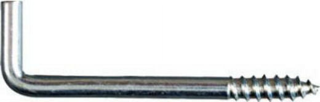 National Hardware N120-477 Square Bend Screw Hook, 1", Zinc, 12-Pack ...