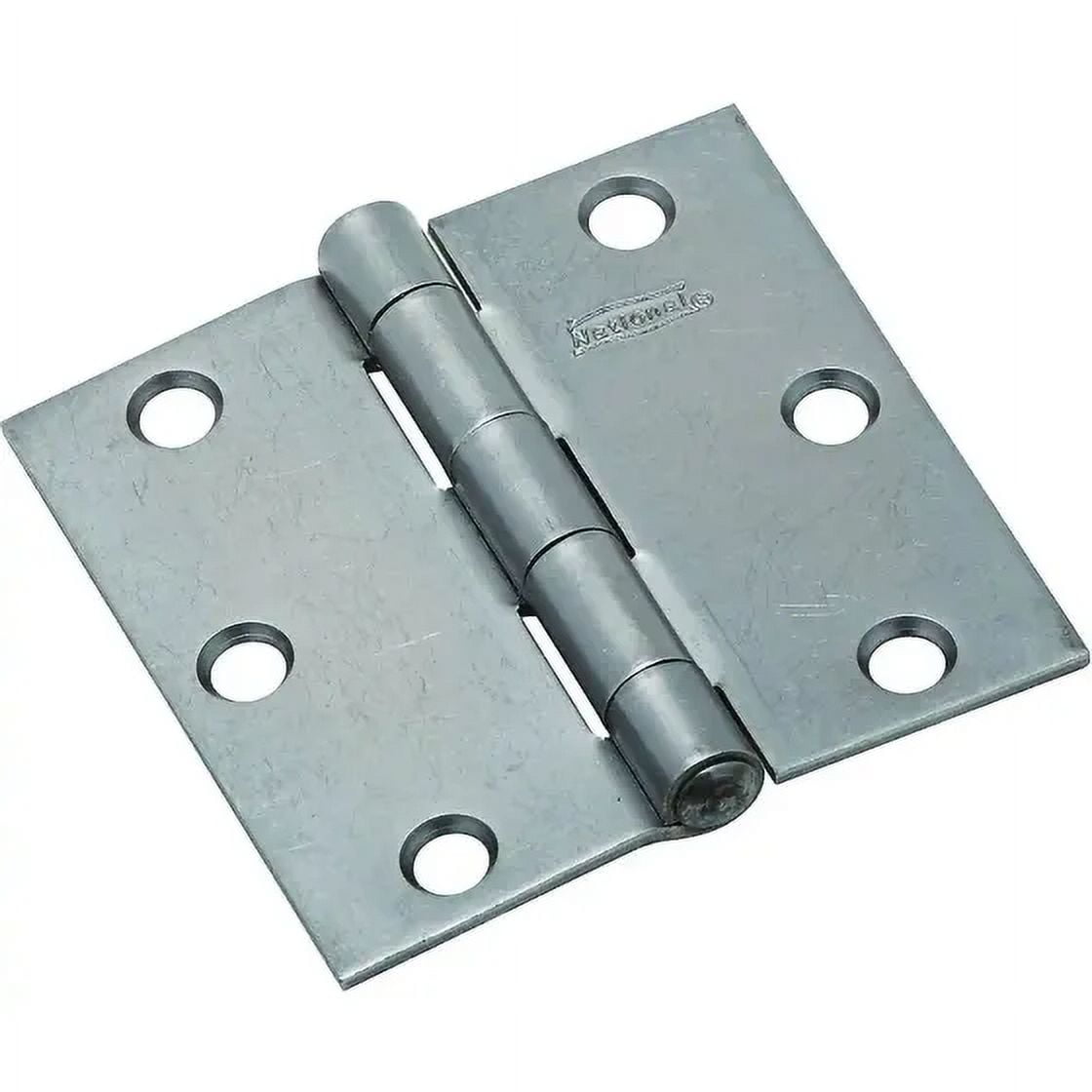 National Hardware N140-566 Non-Removable Pin Broad Hinge 3-1/2 Inch ...