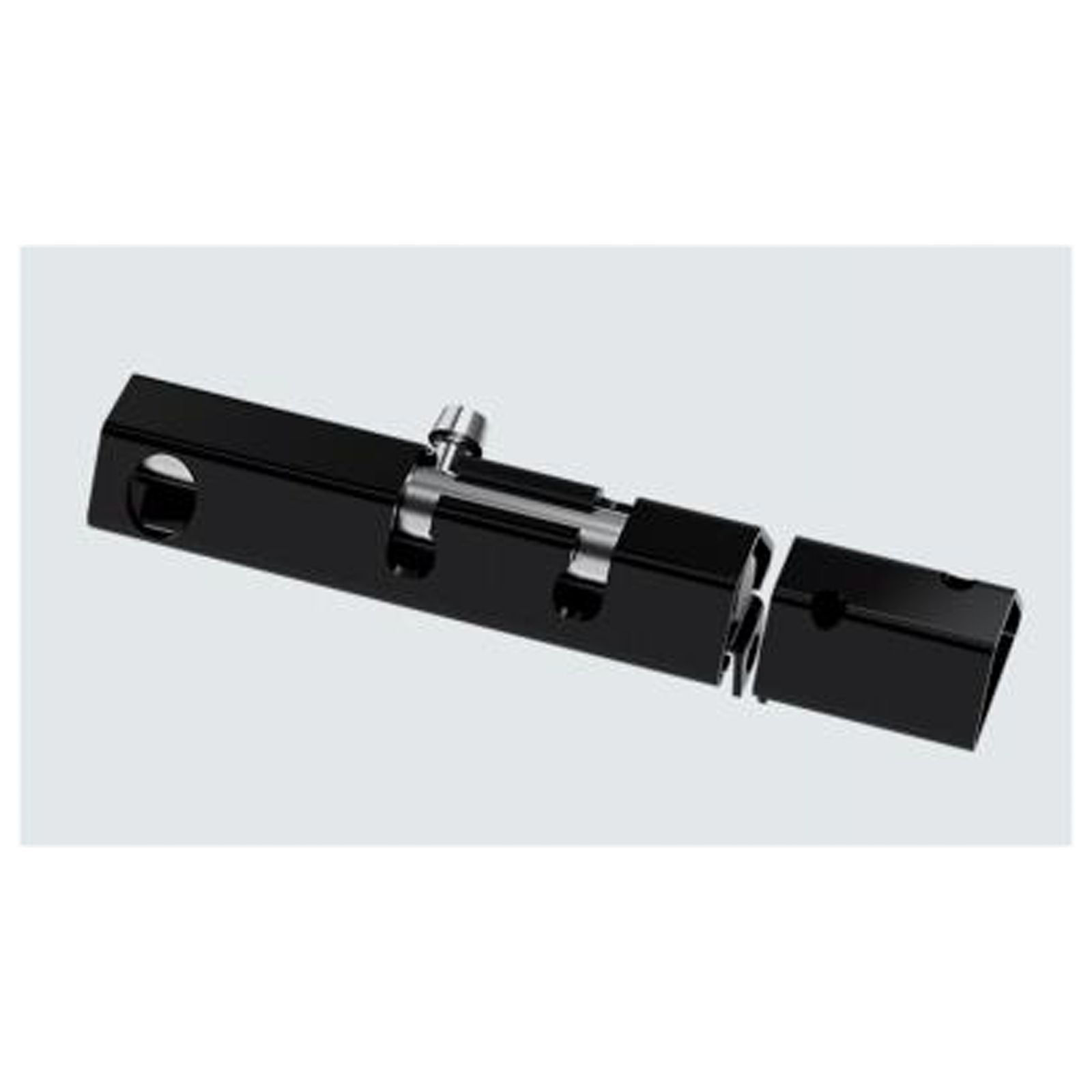 National Hardware N166-001 Lockable Security Bolt, Black, 6 In ...
