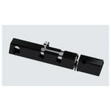National Hardware N166-001 Lockable Security Bolt, Black, 6 In ...