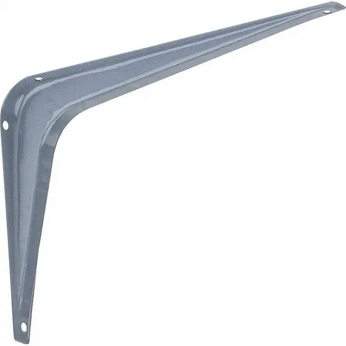 National Hardware N171-066 Utility Shelf Bracket 6 By 8 Inch Gray, Each ...