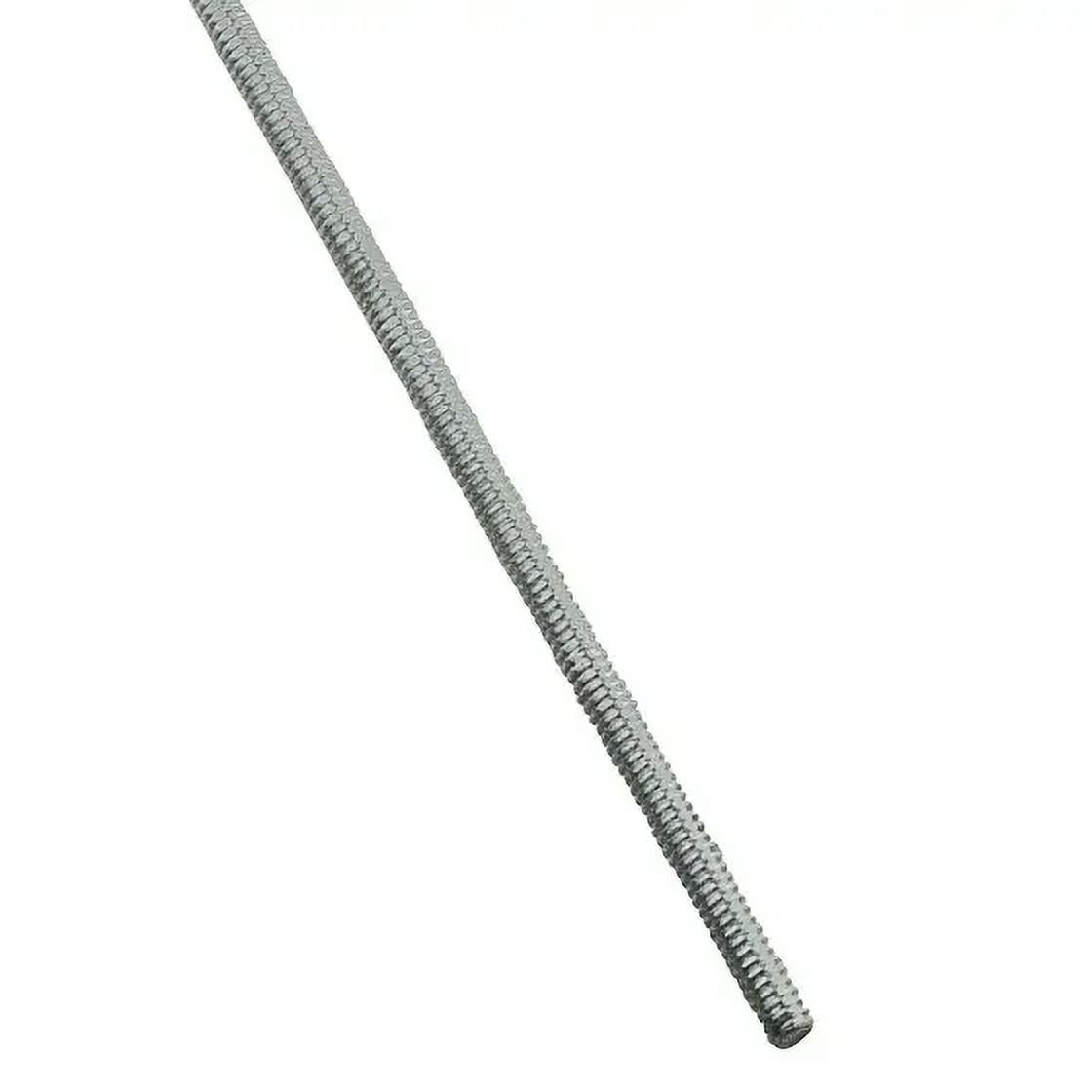 National Hardware N179-382 Coarse Threaded Steel Rod #6-32 By 24 Inch ...