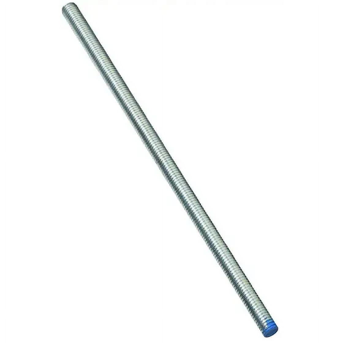 National Hardware N179-457 Threaded Steel Rod 1/2 Inch Zinc Plated 13 ...