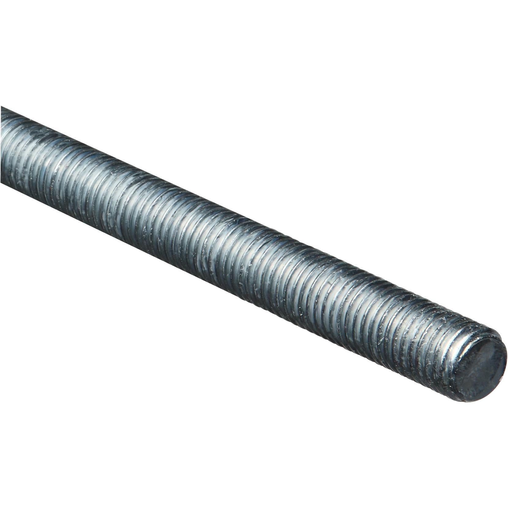 National Hardware N179-549 4000BC Steel Threaded Rod in Zinc plated ...