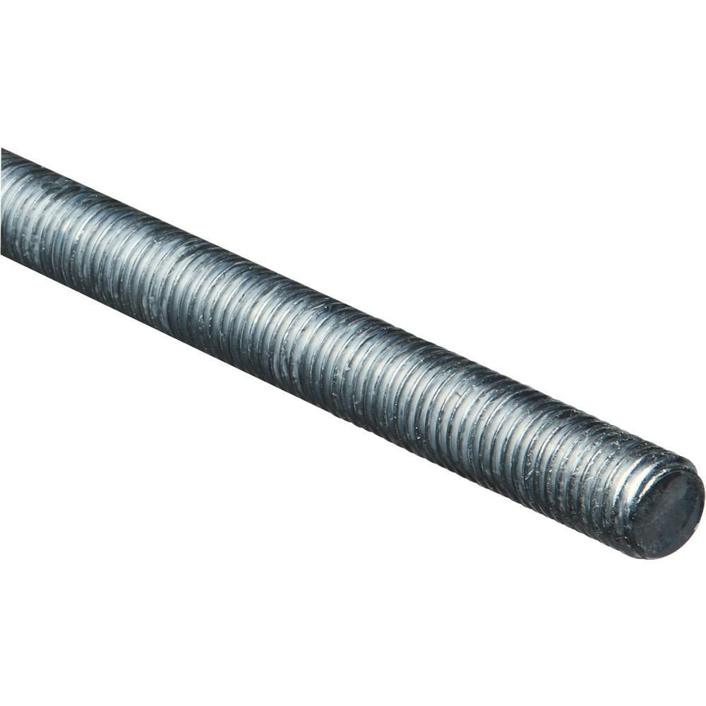 National Hardware N179-549 4000BC Steel Threaded Rod in Zinc plated ...