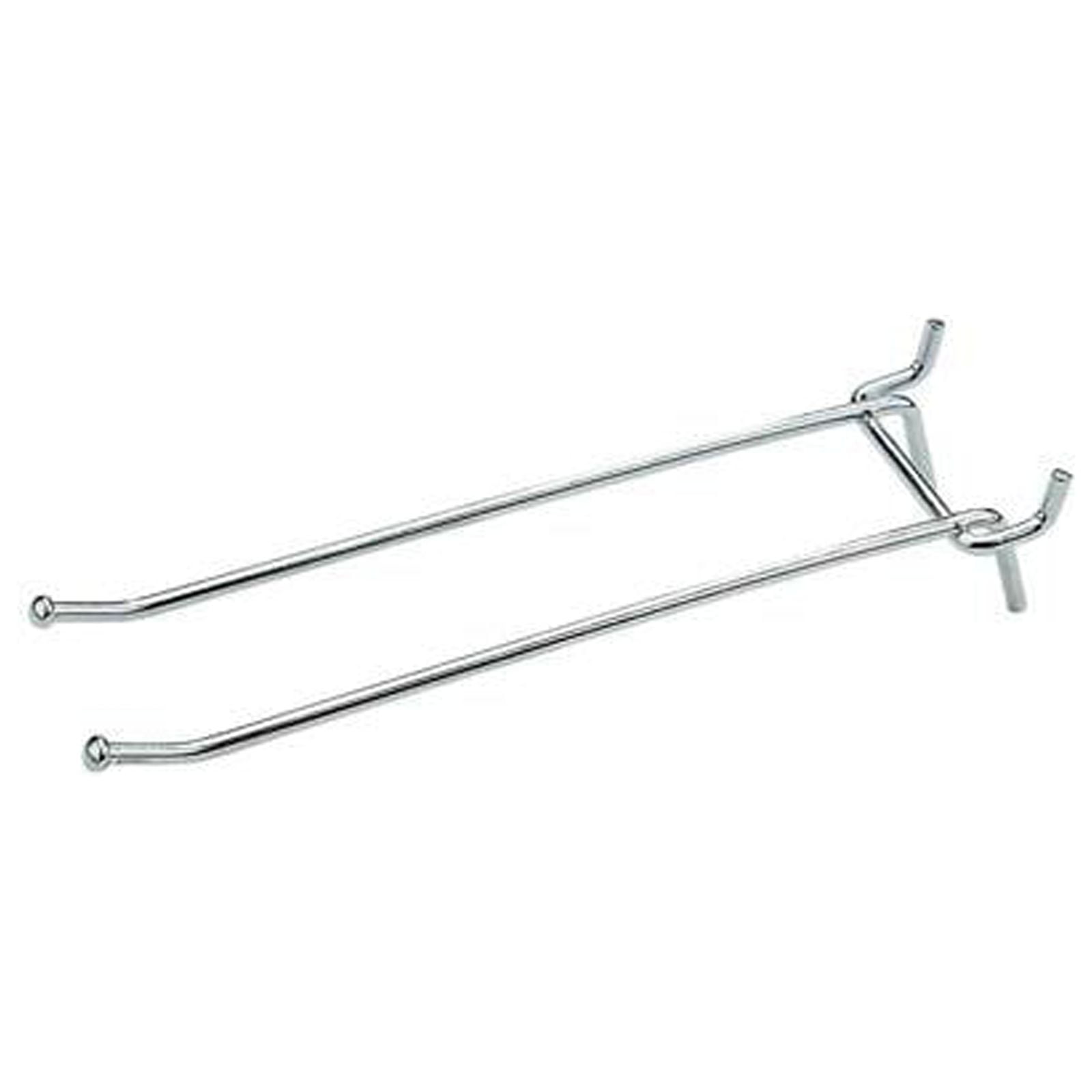 National Hardware N180-038 Pegboard Double Angle Hook, Galvanized Steel ...