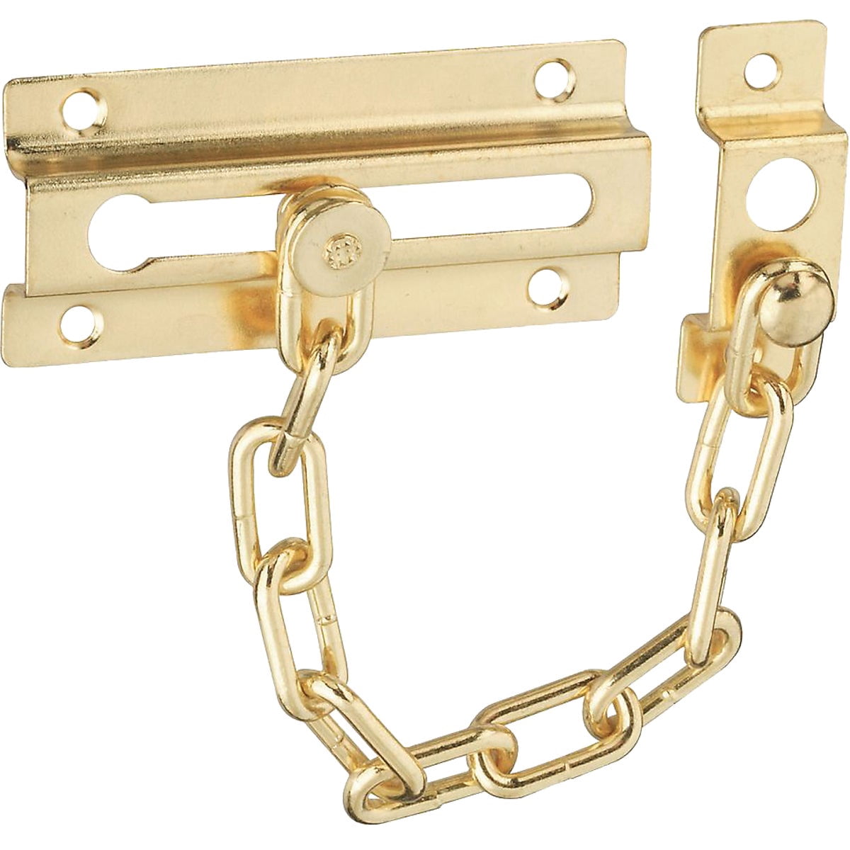 National Hardware N183-590 V807 Door Chain in Brass (3-Pack) - Walmart.com