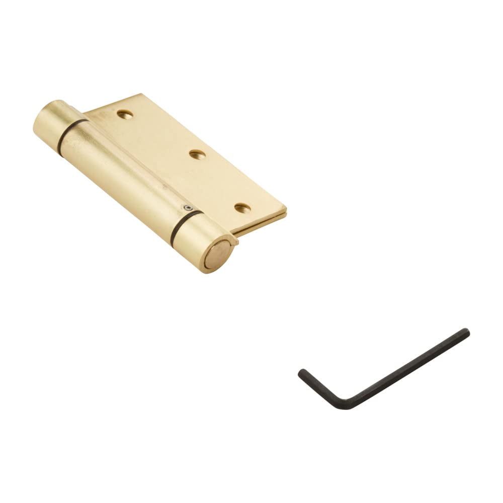 National Hardware N184-556 V520 Spring Hinge in Brass,3-1/2 Inch C63 ...
