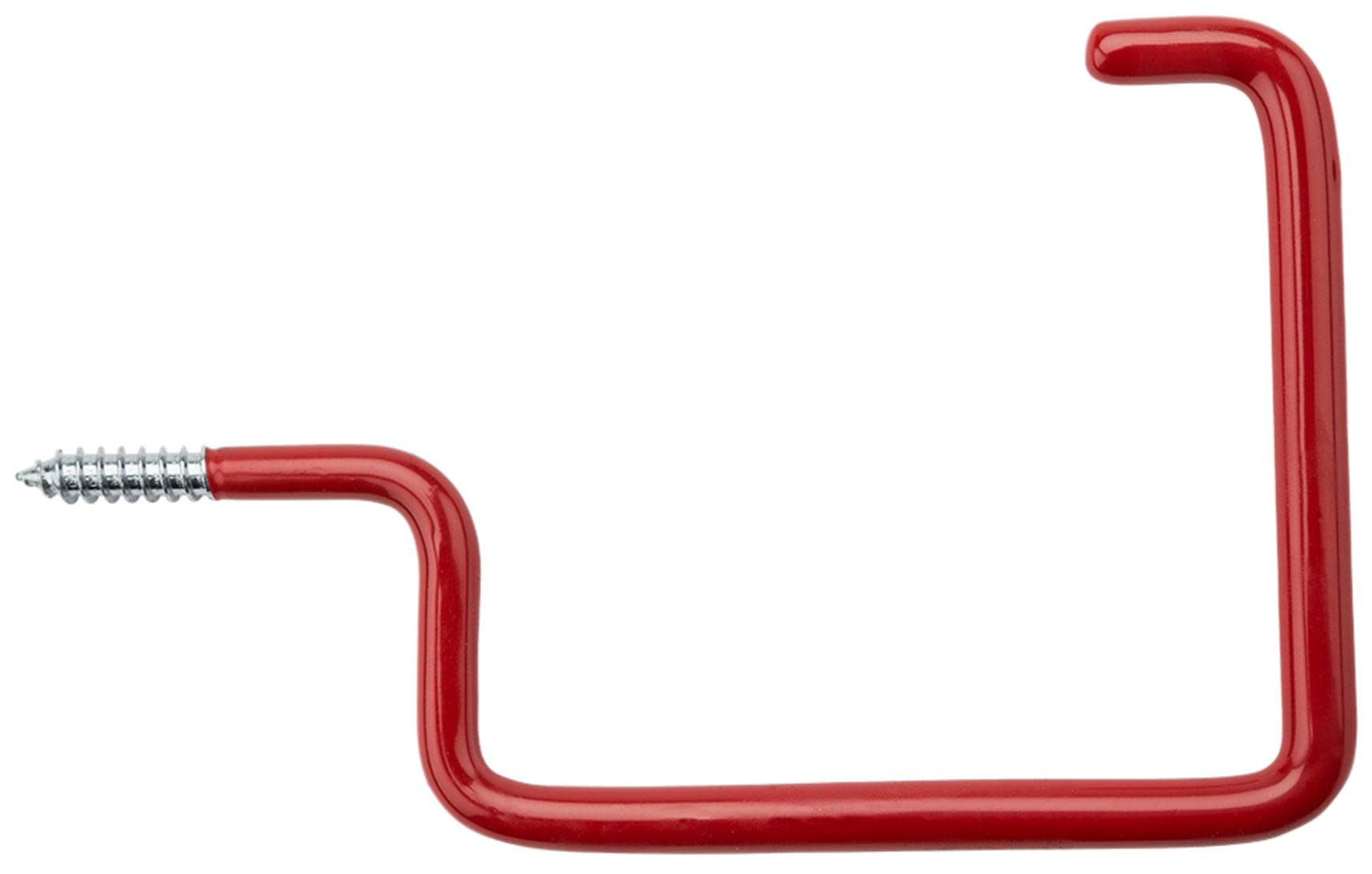 National Hardware V2155 N188-005 Storage Screw Hook, 15 lb, Steel, Red ...