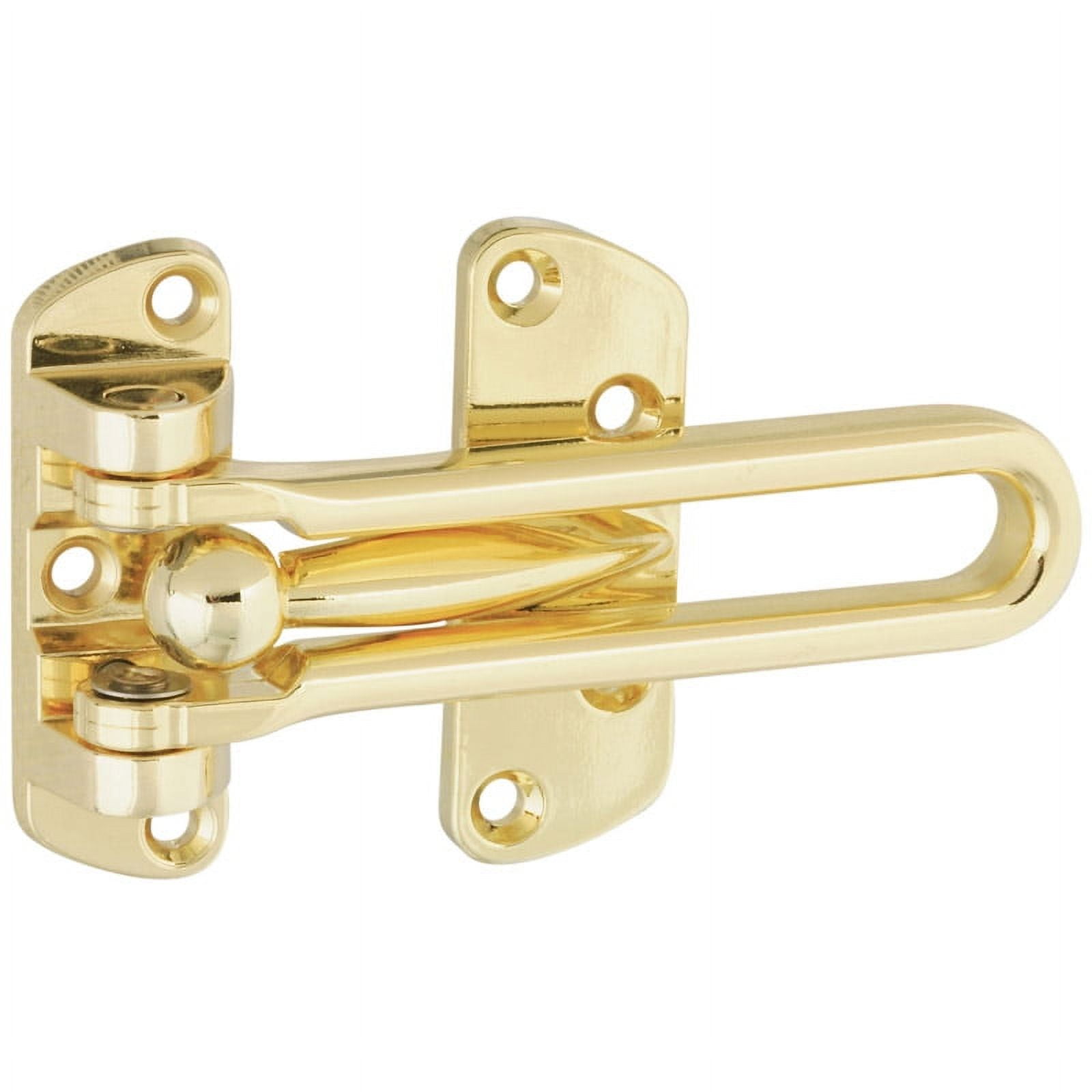 National Hardware Polished Brass Decorative Door Security Guard N199 ...