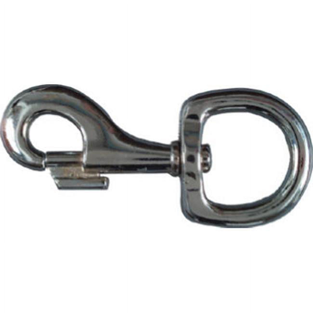 National Hardware N222-612 3004BC Round Swivel Eye Bolt Snap, Nickel ...