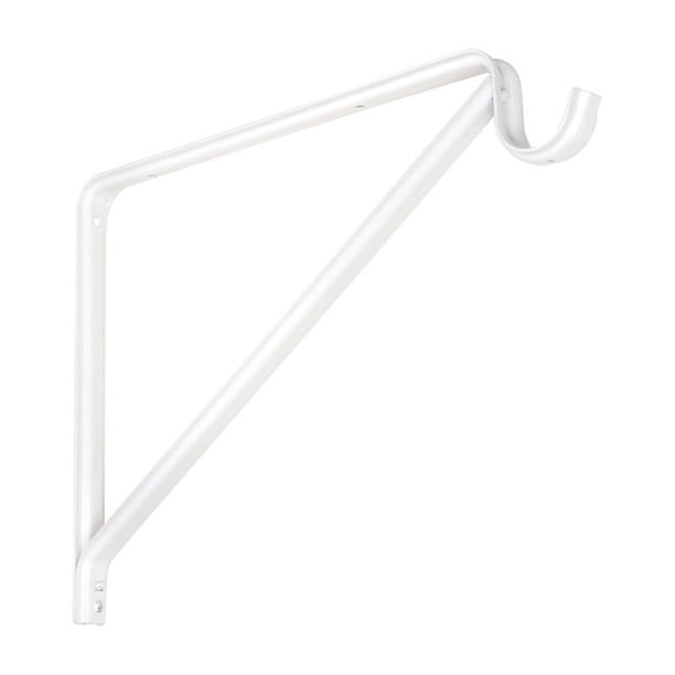 National Hardware N224-501 Shelf/Rod Bracket 125 lb Weight Capacity ...
