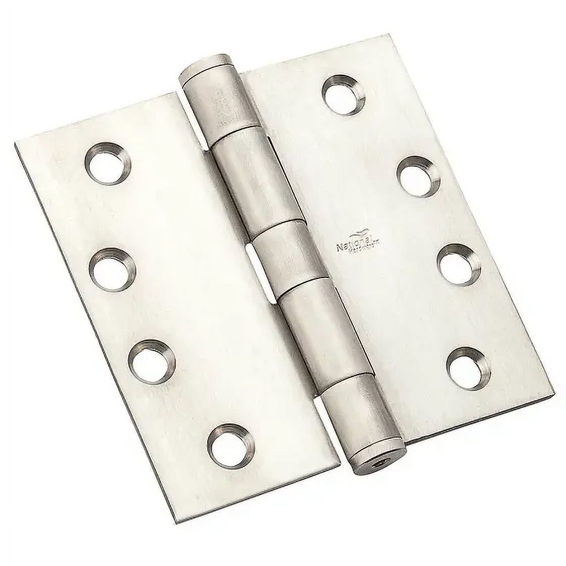 National Hardware N236-150 Commercial Door Hinge 4 Inch Square Corner ...