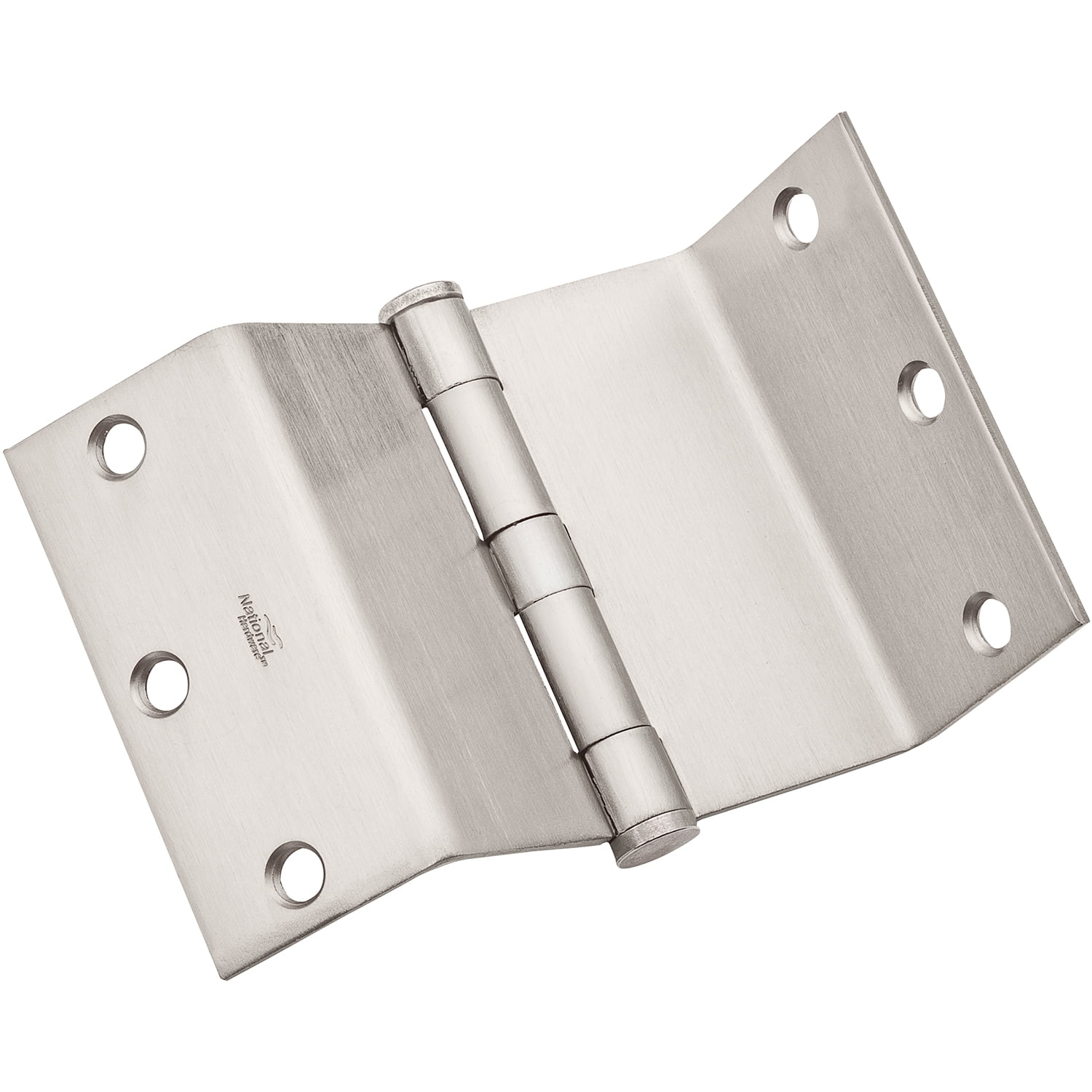 National Hardware N236-989 DPBF248 Swing Clear Hinge in Satin Nickel, 3 ...
