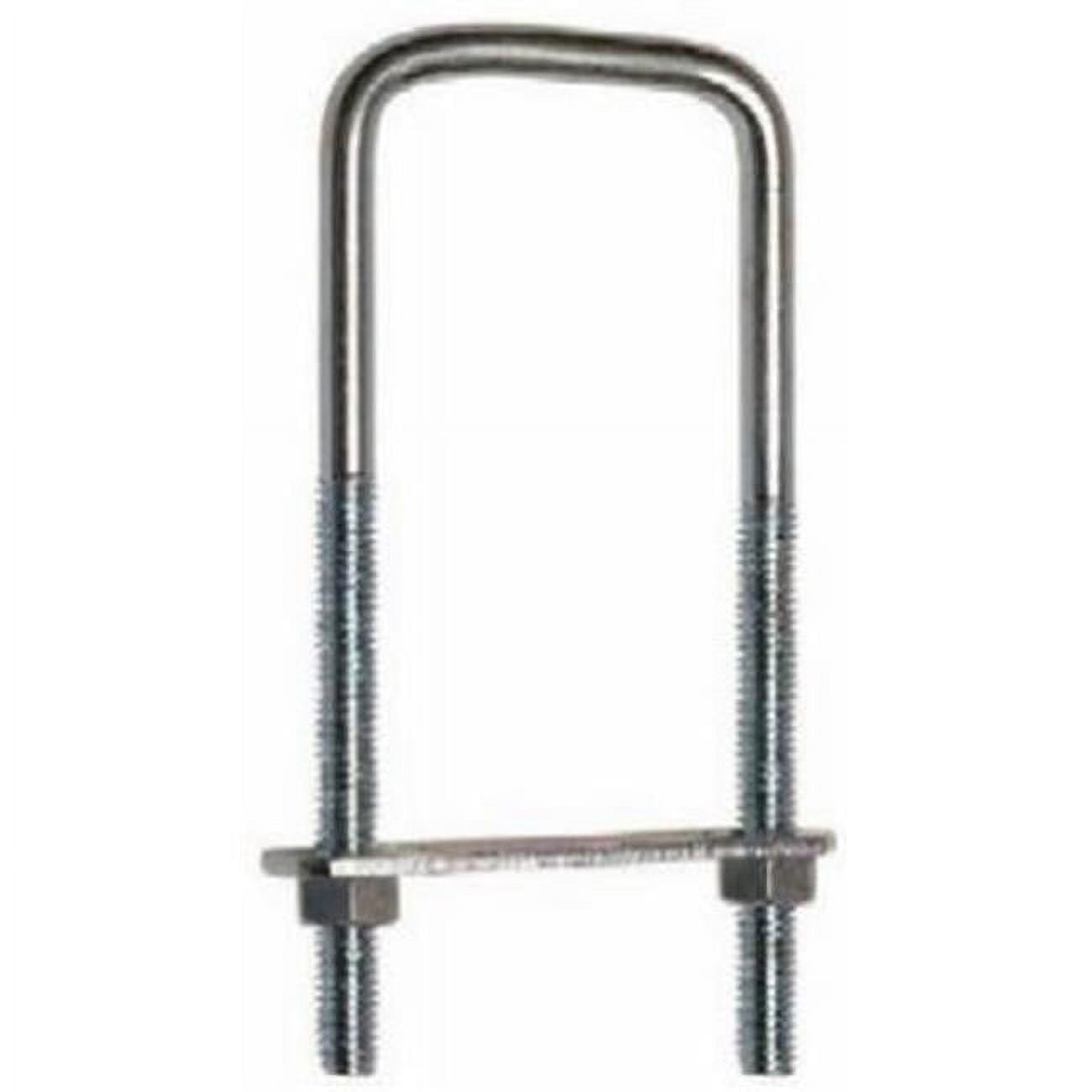 National Hardware N245-001 U-Bolt, 3/8-16 Thread, 3-3/4 in L Thread ...