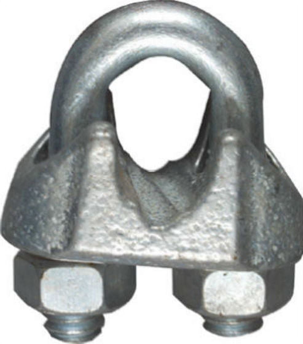 National Hardware N248-302 Wire Cable Clamp,Zinc Plated, Malleable Iron ...