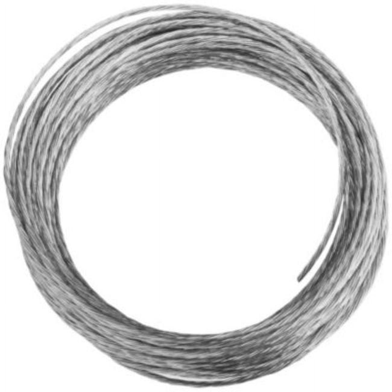 National Hardware N260-307 V2565 Light-Duty Braided Wire in Galvanized ...