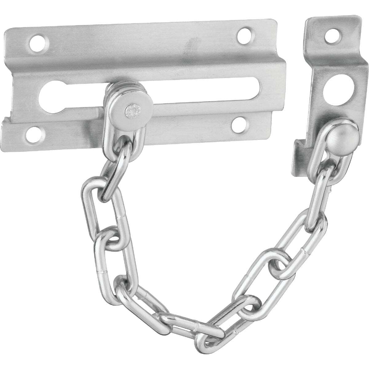 National Hardware Satin Chrome Door Chain, Security Guard, Zinc Die ...