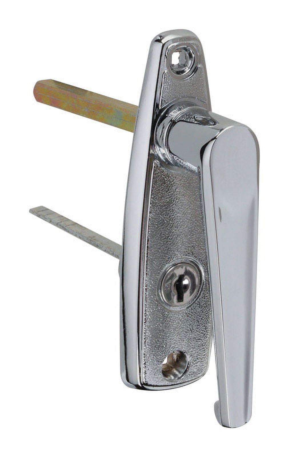 National Hardware N280-651 Outside Locking Handle, 7-1/2", Chrome, Each ...