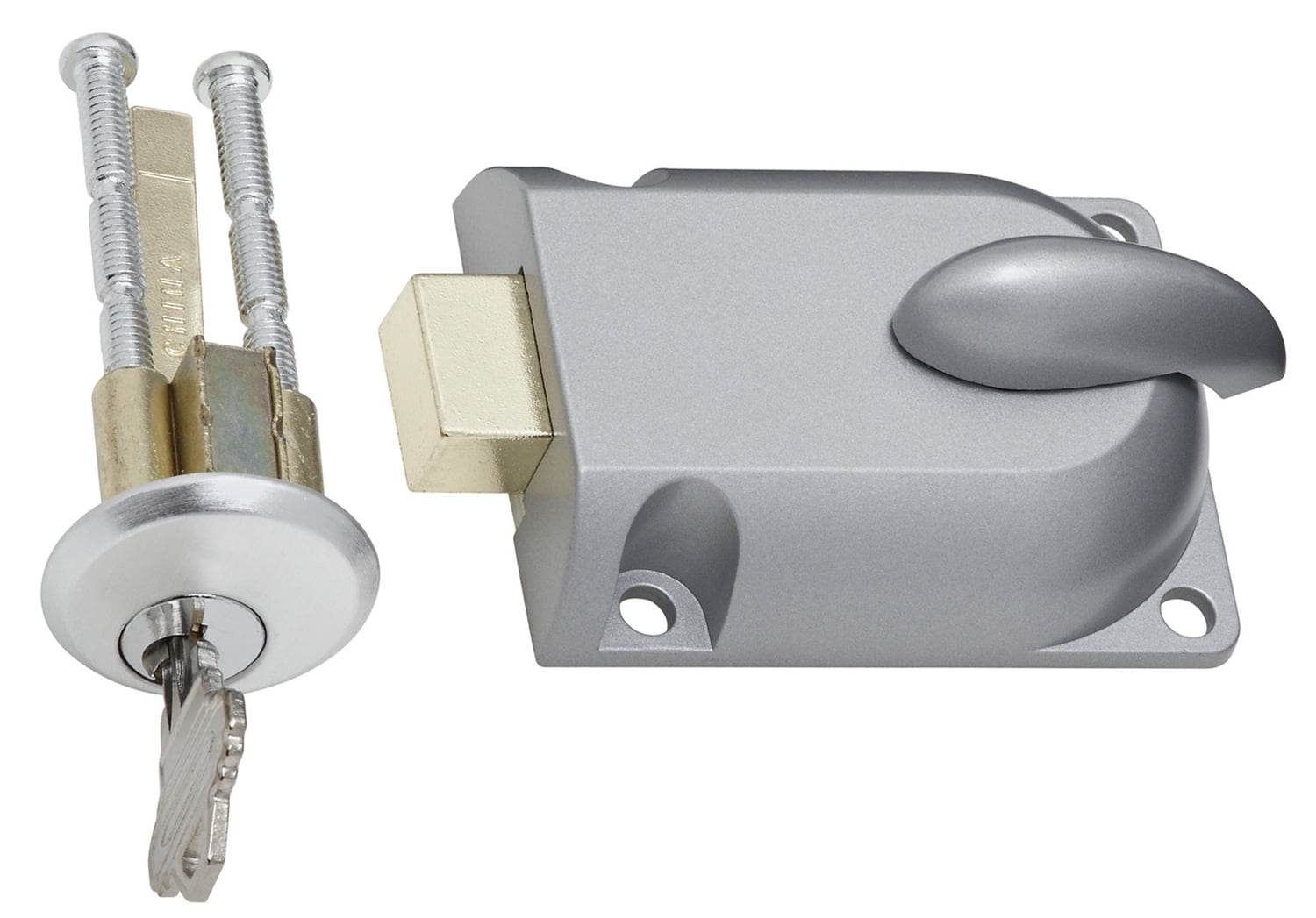 National Hardware N280-784 Aluminum Dead Bolt Lock - Walmart.com