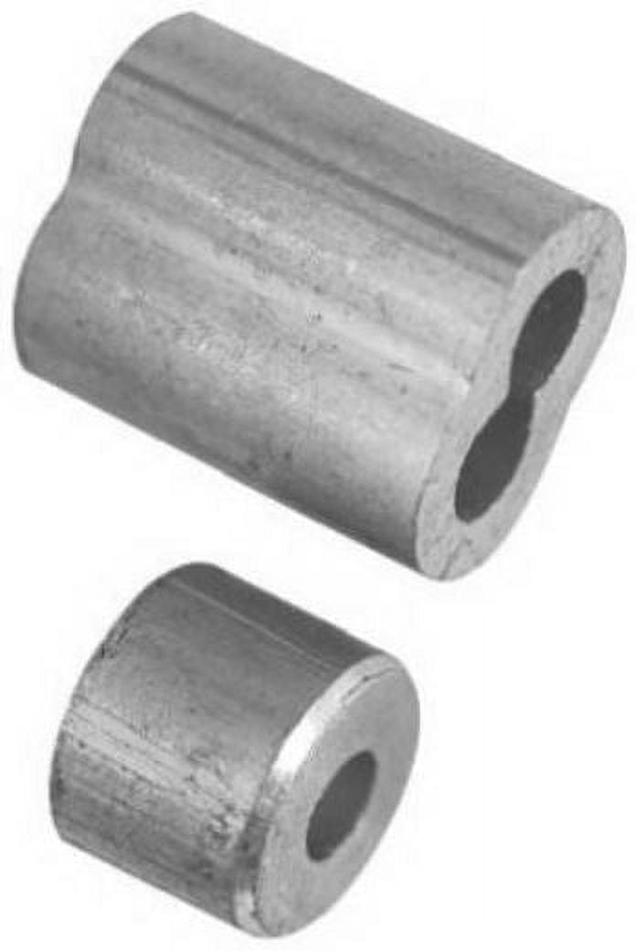 National Hardware N283-895 Ferrules & Stops, 5/32", Aluminum, 2-Pack ...
