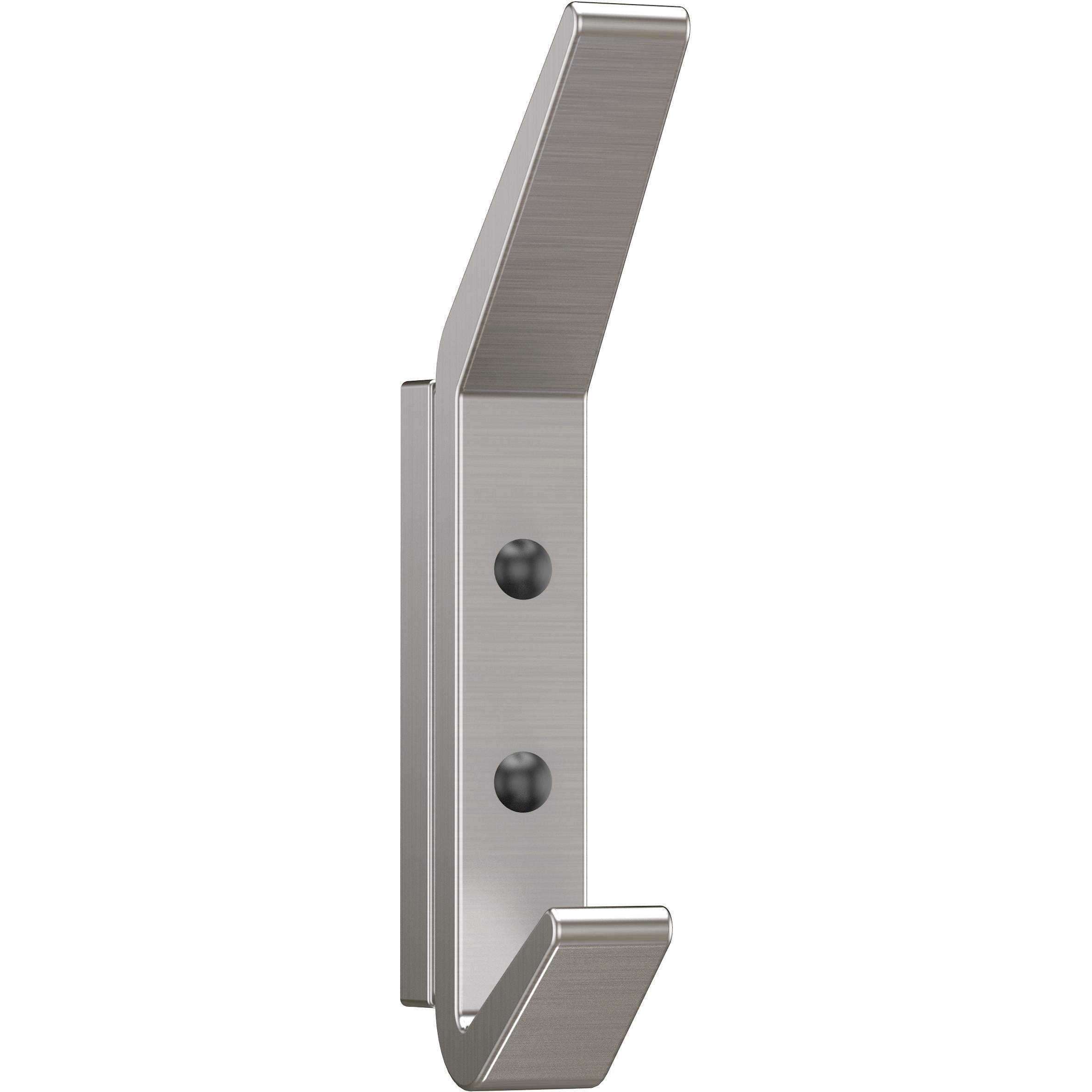 National Hardware N337-919 Reed Geometric Hook, 4-3/4", Satin Nickel ...