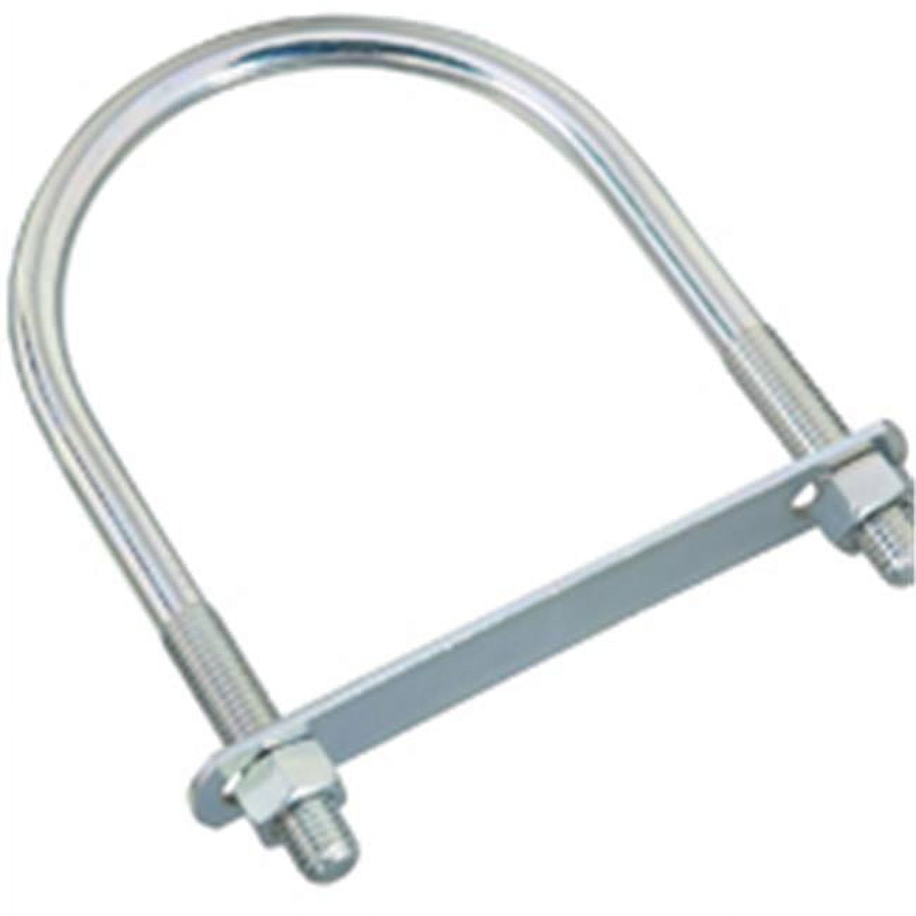 National Hardware N347-831 U-Bolt, 1/2-13 Thread, 2-1/2 in L Thread ...