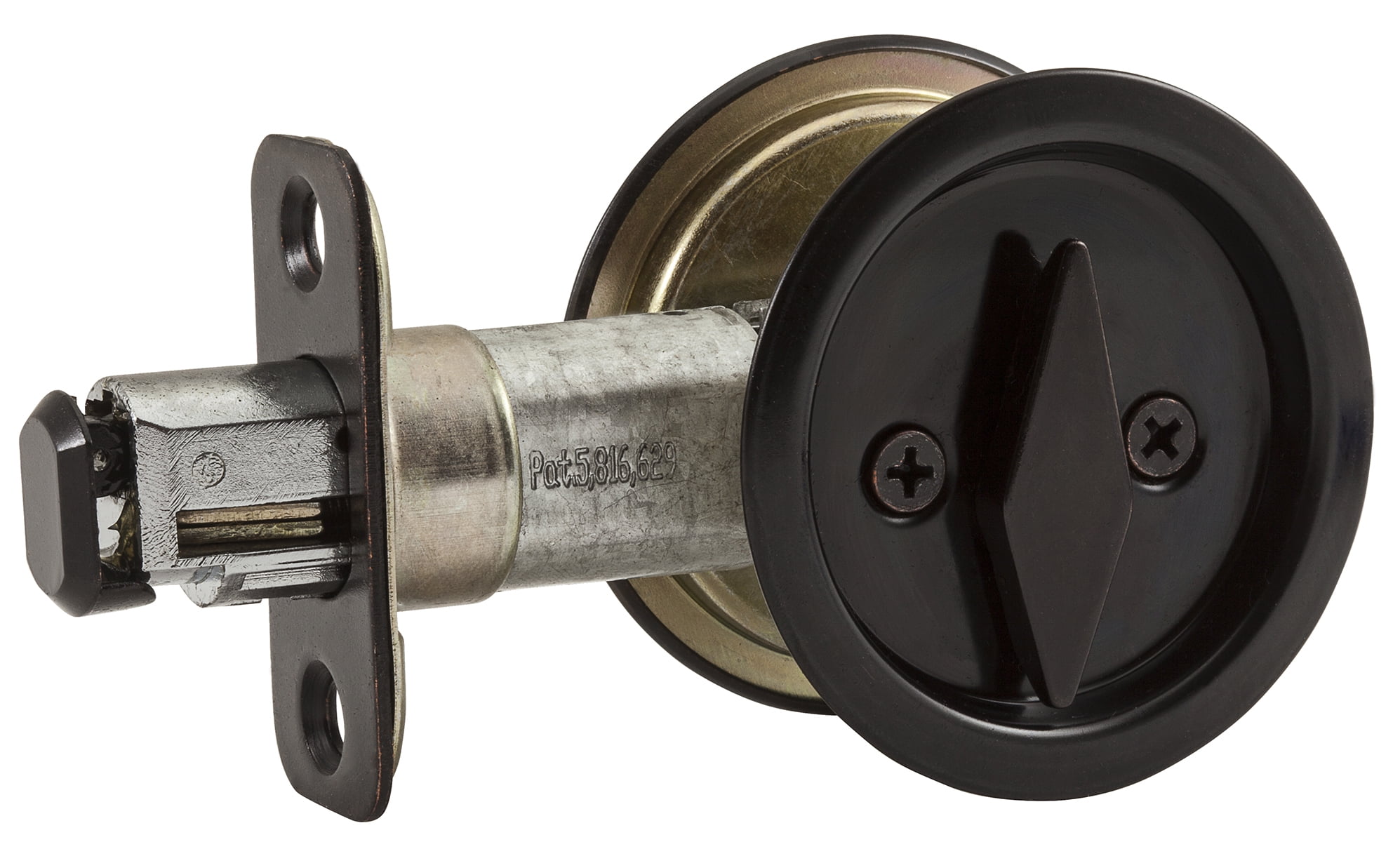 National Hardware N350-355 1" X 1" X 2" Oil Rubbed Bronze Round Pocket ...