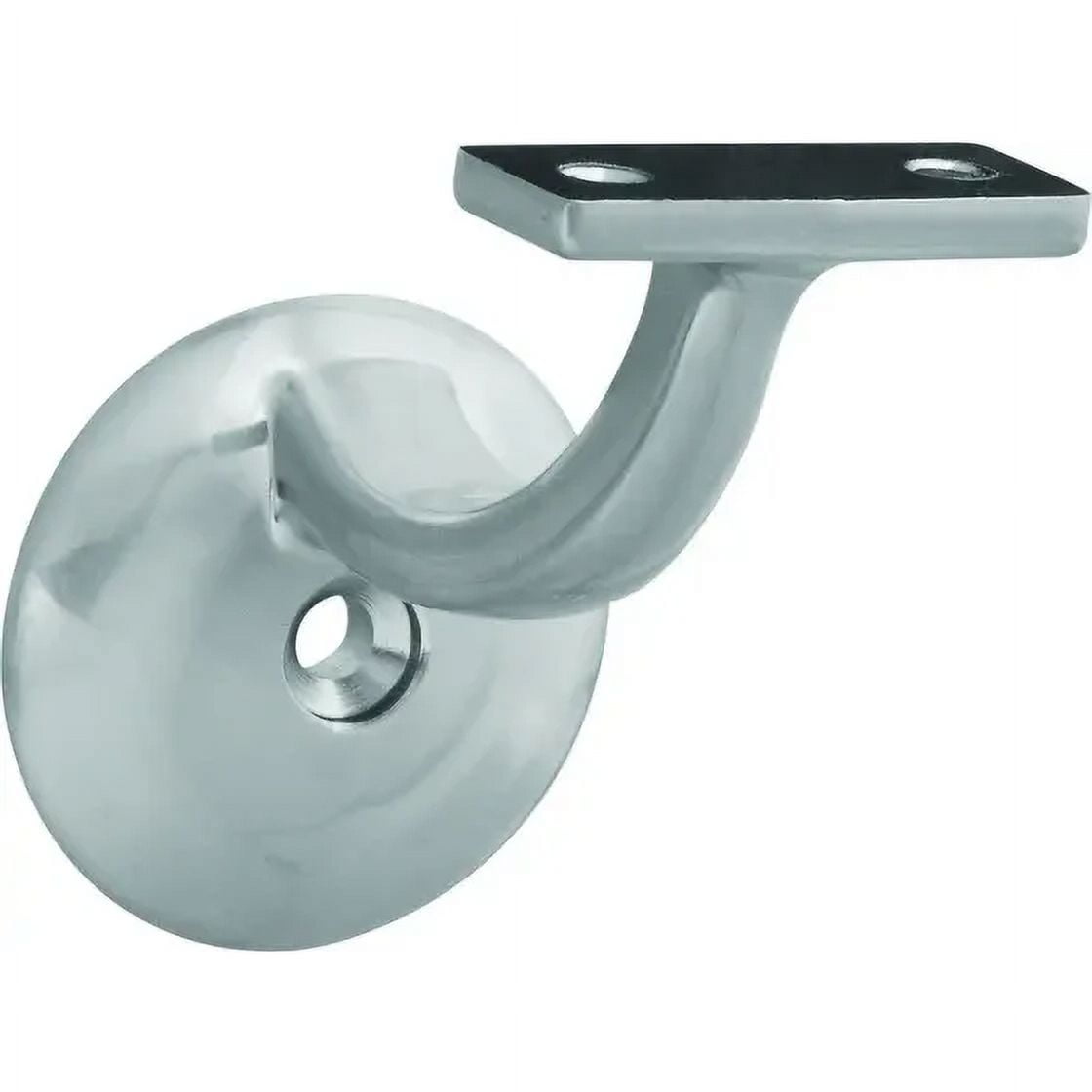 National Hardware N830-127 Single Hole Round Handrail Bracket Satin ...