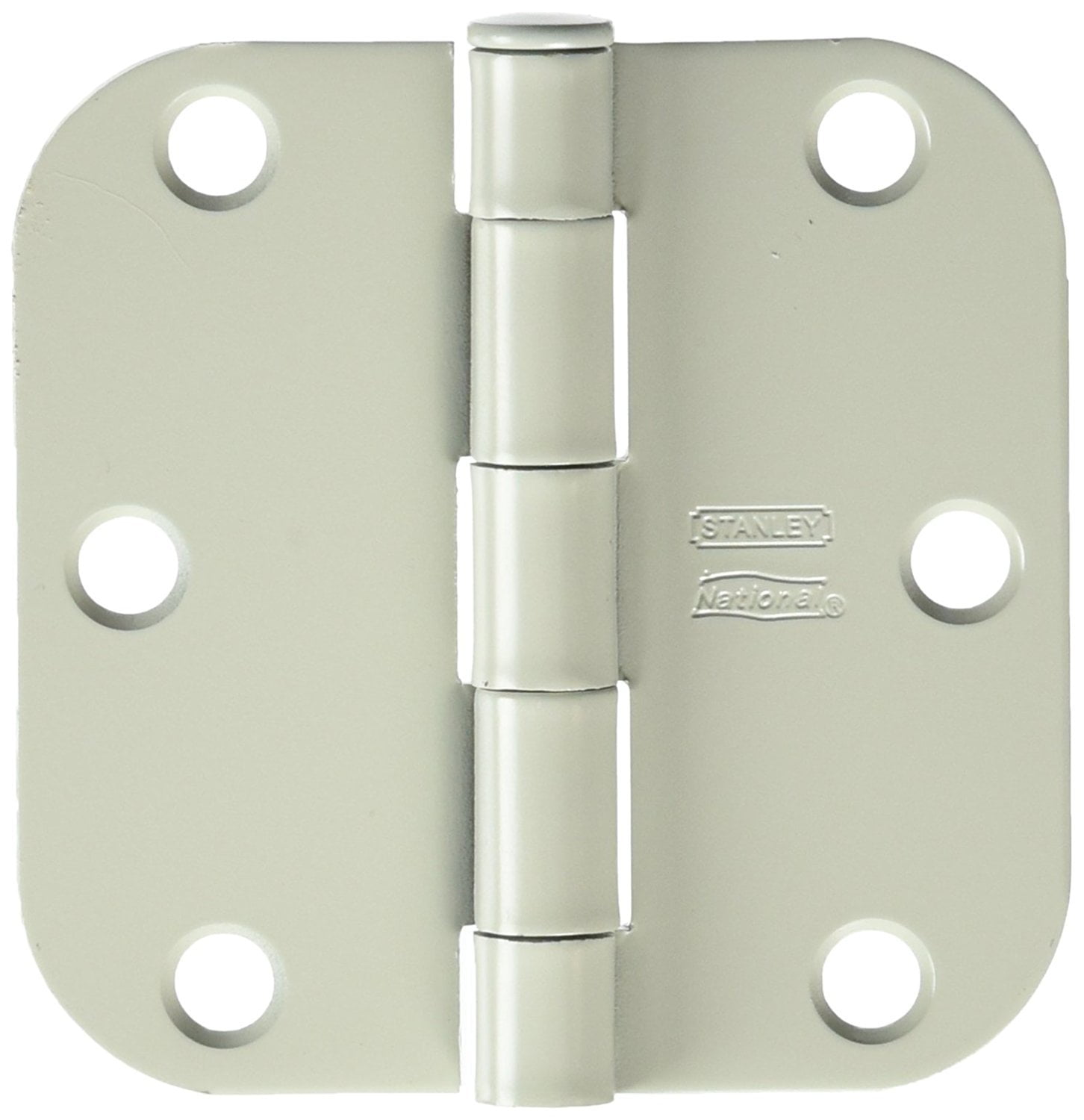 National Hardware N830-217 Door Hinge, Cold Rolled Steel, White, Full-Mortise Mounting - Walmart.com