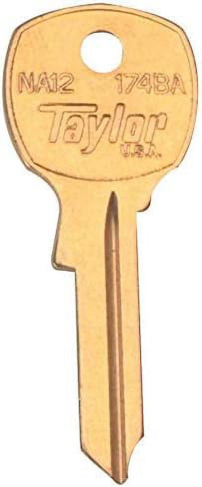National Hardware NA12-BR NA12 Blank Key - pack of 50 - Walmart.com