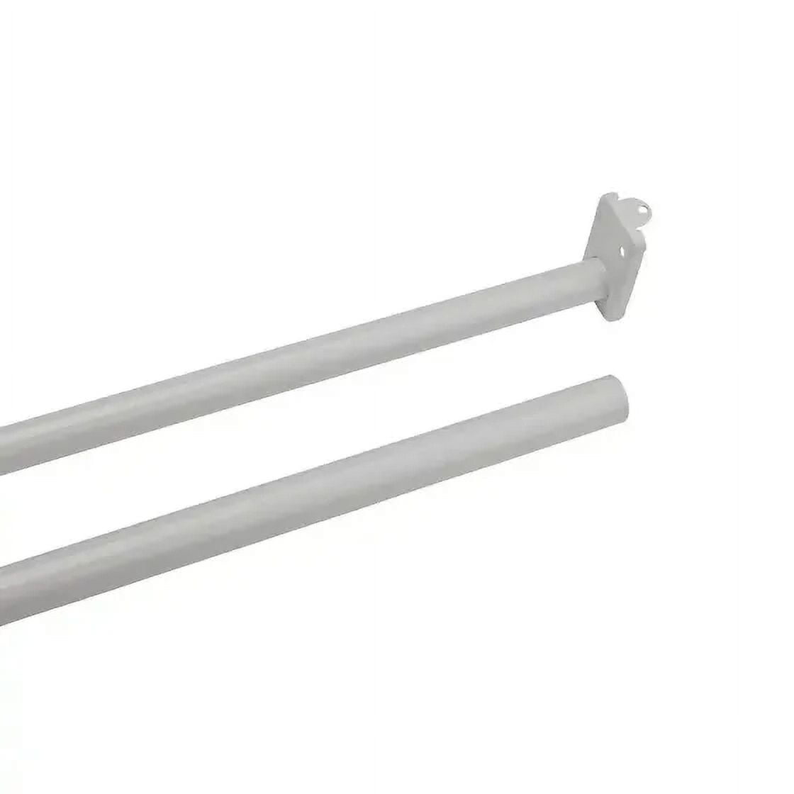 National Hardware S193-050 Stanley Adjustable Closet Rod With Ends 72 ...