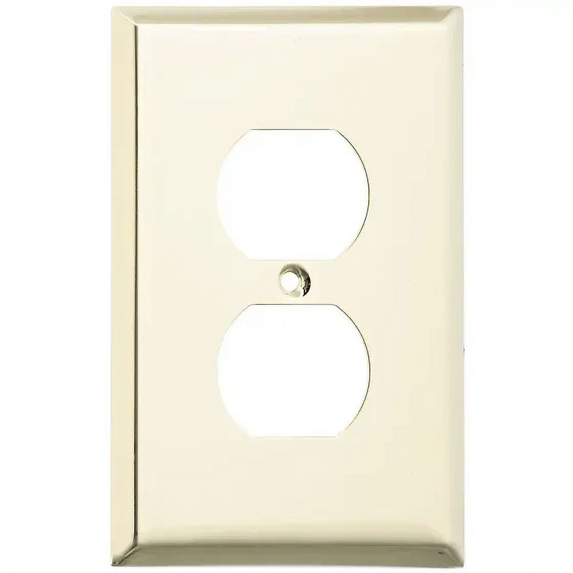 National Hardware S806-117 Stanley Basic Single Duplex Wall Plate ...